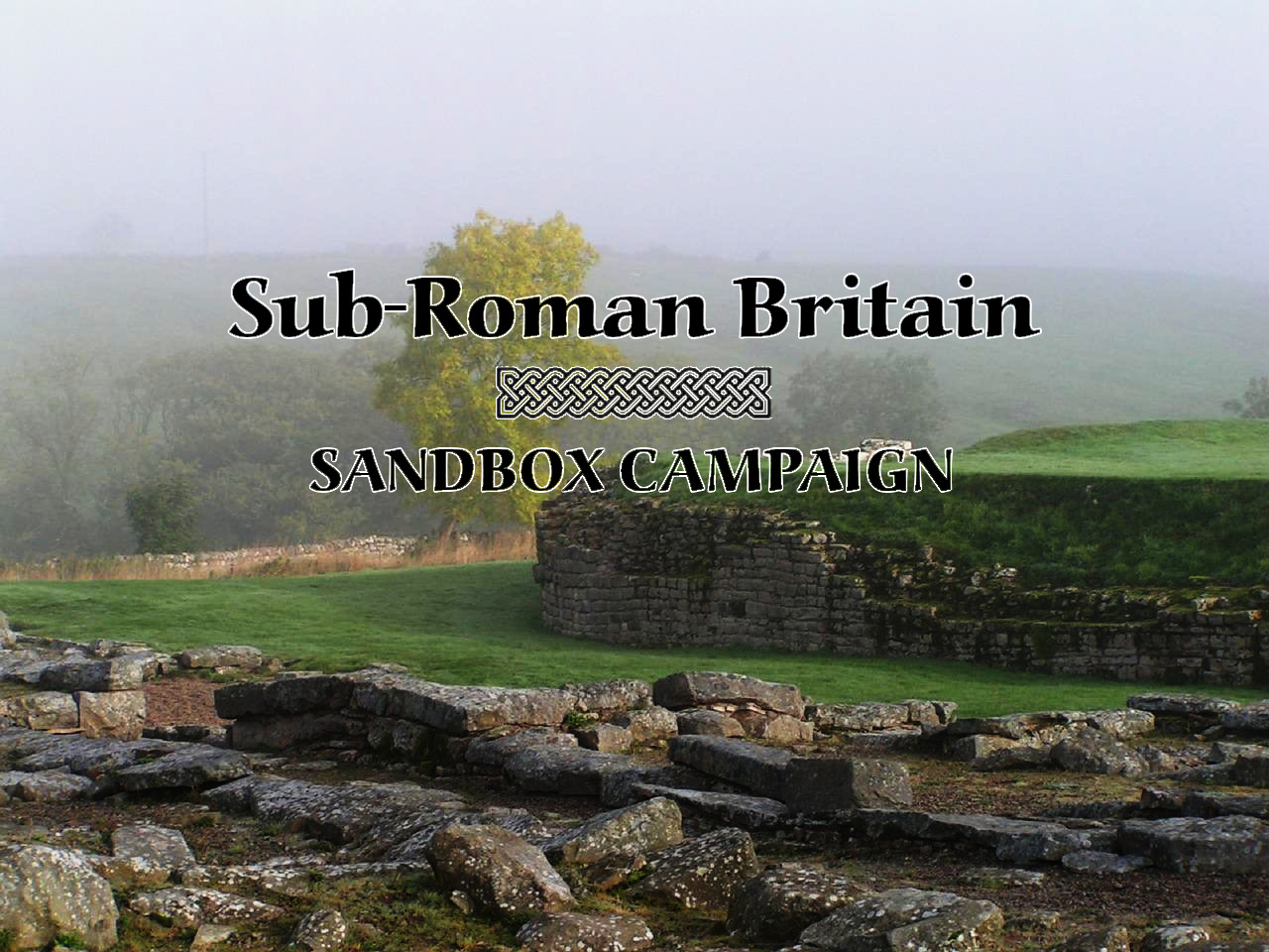 A Company of Characters in Sub-Roman Britain RPG - Dramatist of Mind